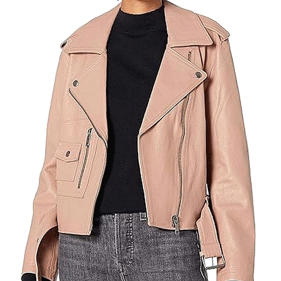 Joie | Jackets & Coats | Nwt Joie Womens Classic Moto Lamb Leather ...